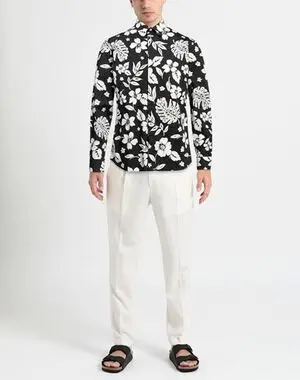 PAOLO PECORA Shirt Size Cotton, Elastane