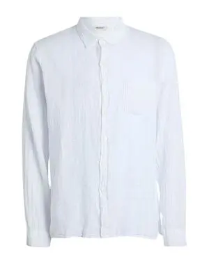 Crossley Shirt Size Linen - White