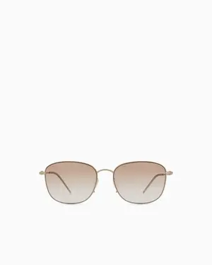 Giorgio Armani Pillow Sunglasses - Gold