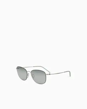 Giorgio Armani Pillow Sunglasses - Silver