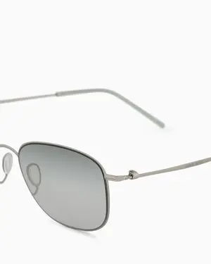 Giorgio Armani Pillow Sunglasses - Silver