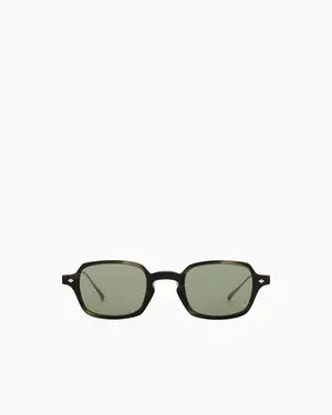 Giorgio Armani GIORGIO ARMANI Rectangular Sunglasses Green