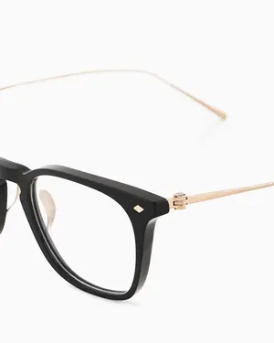 Giorgio Armani Pillow Eyeglasses - Black