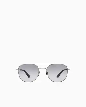 Giorgio Armani Square Sunglasses - Grey
