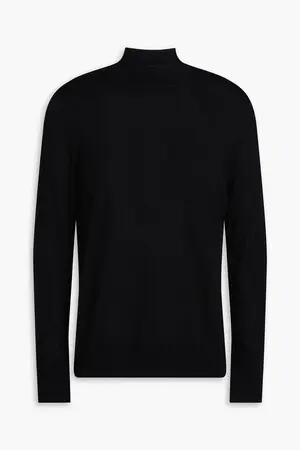 Theory Wool-blend Sweater - Black