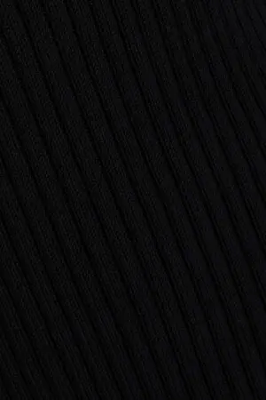 Helmut Lang Ribbed Tank - Black