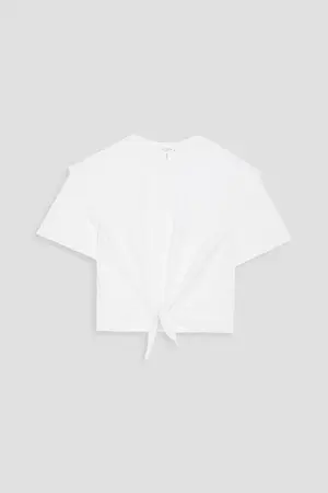 Rag & Bone Mica Knotted T-shirt - White