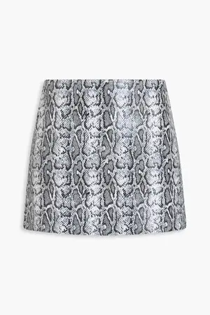 Snake Print Skirts