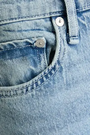 Rag & Bone Harlow Cropped Jeans - Light Denim