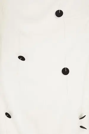 Jacquemus Chouchou Polkadot Mini Dress - Ivory