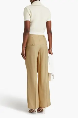 Jacquemus Criollo Belted Canvas Wide-leg Pants