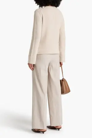 Theory Bouclé-knit Sweater - Beige