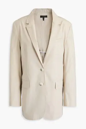 Rag & Bone Odessa Cotton-poplin Blazer
