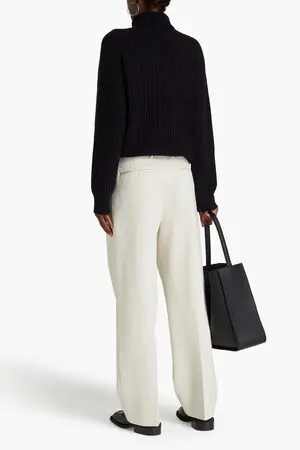 Rag & Bone Marianne Pinstriped Ponte Wide Leg Pants