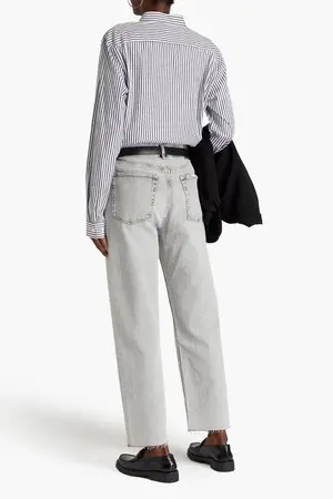 Rag & Bone Harlow Mid-rise Straight-leg Jeans