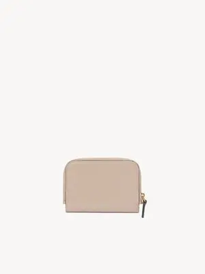 Chloé Alphabet Bi-fold Wallet In Shiny Leather