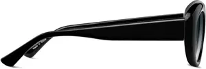 Zenni Oval Full Rim Sunglasses - Black