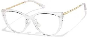 Zenni Zenni Cat-Eye Full Rim Frame Eyeglasses Clear