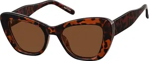 Zenni Cat-eye Full Rim Sunglasses - Tortoiseshell