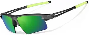 Zenni Wrap-around Plastic Frame Sunglasses - Gray