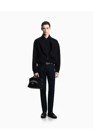 Emporio Armani Five-pocket Trousers - Navy