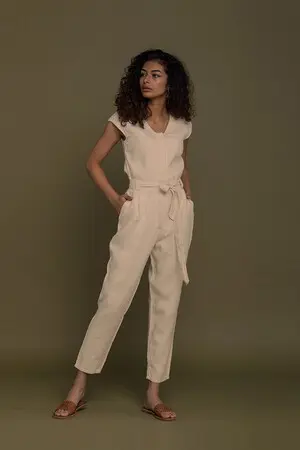 REISTOR Evening Chai Jumpsuit - Neutral