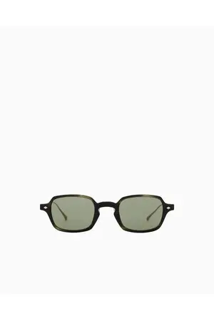 Giorgio Armani Giorgio Armani Rectangular Sunglasses Green
