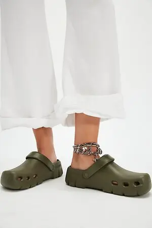 1774 Birkenstock Athletic Mules Clogs For Women