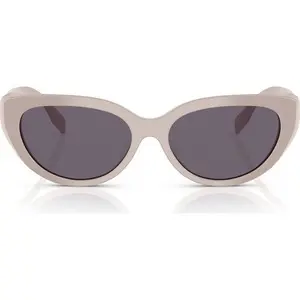 Tory Burch 55mm Cat Eye Sunglasses - Crystal