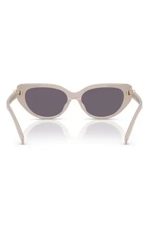 Tory Burch 55mm Cat Eye Sunglasses - Crystal