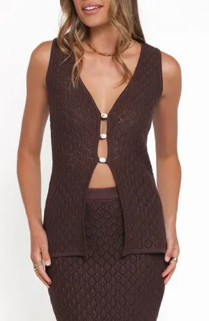 Sleeveless V-Neck Vests for Women