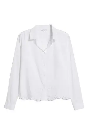 BEACHLUNCHLOUNGE Julian Eyelet Shirt