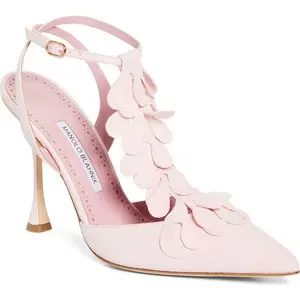Manolo Blahnik Marwam T-strap Pumps