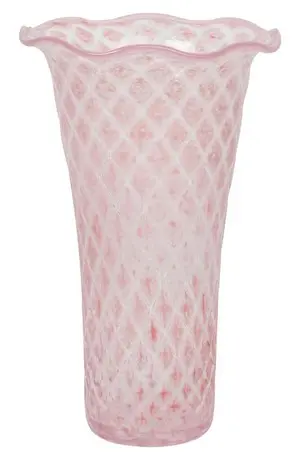 JULISKA Trellis Glass Vase - Blush