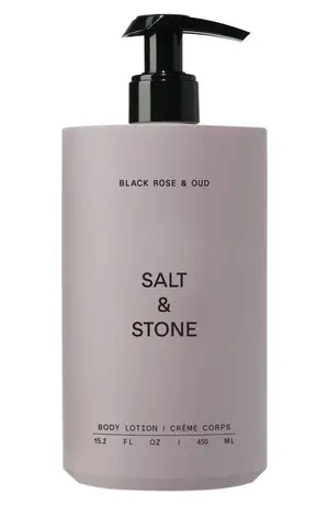 SALT & STONE Body Lotion - Black Rose & Oud