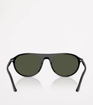 Ray-ban Rounded Square Sunglasses - Black