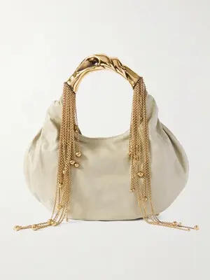 Chloé Twisted Shell Embellished Tote