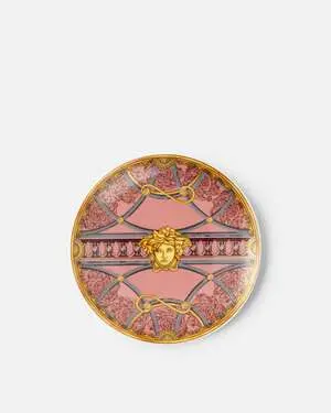 Versace La Scala Del Palazzo Rosa Small Plate 17 Cm - Pink