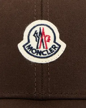 Moncler Logo Patch Baseball Cap - Medium Beige