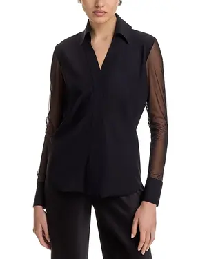 Chiara Boni La Petite Robe Frill Shirts For Women