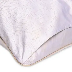 AMALIA HOME COLLECTION Matiz Jacquard Sham, Standard, Set Of 2 - Beige/sand