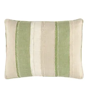 ANNIE SELKE Moon Hills Linen Standard Sham - Olive