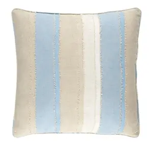 ANNIE SELKE Moon Hills Linen Euro Sham - Lapis