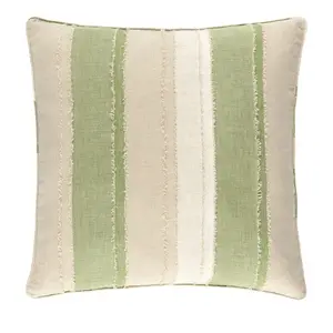 ANNIE SELKE Moon Hills Linen Euro Sham - Olive
