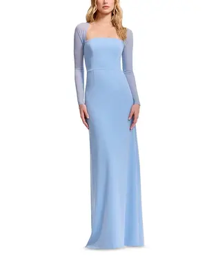 Women's Square Neck Evening Dresses