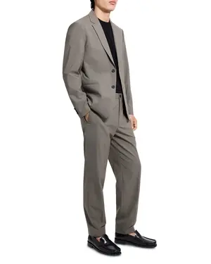 Theory Clinton Blazer In Motion Wool - Morel