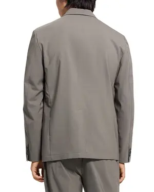 Theory Clinton Blazer In Motion Wool - Morel