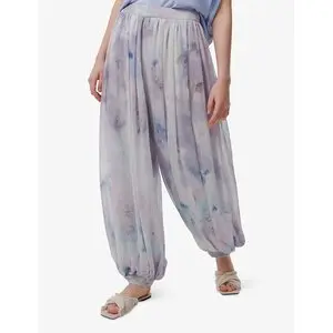LEEM Printed Woven Harem Trousers