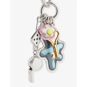 Marc Jacobs The Sticker Metal Bag Charm