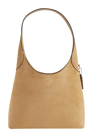 COACH Brooklyn 28 Suede Shoulder Bag